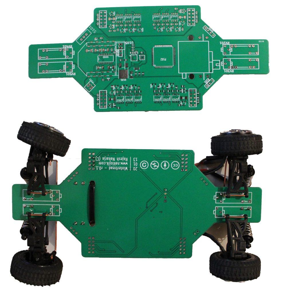 PCB Toy Car Kid Education PCB Assembly Gerber - 86PCB